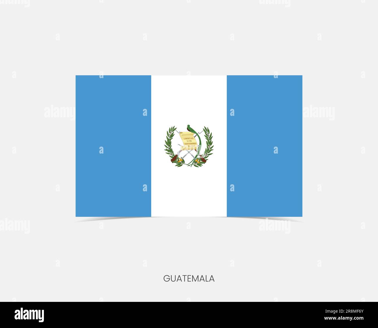 Guatemala central america map flag hi-res stock photography and images ...