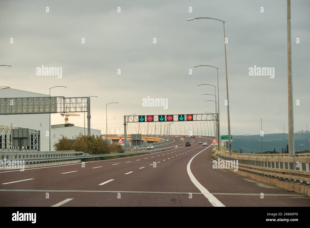 Kocaeli, Dilovasi Turkiye - May 27 2023: Izmir Istanbul Highway road ...