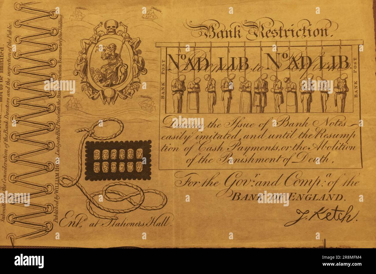 Bank restriction note hi-res stock photography and images - Alamy