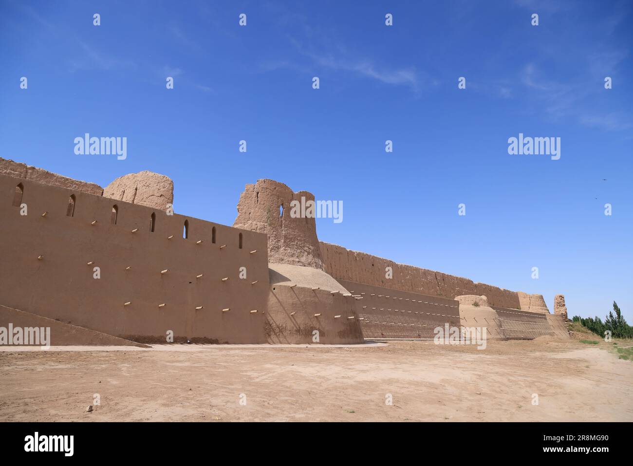 Guldursun Kala Castle in Uzbekistan Stock Photo - Alamy