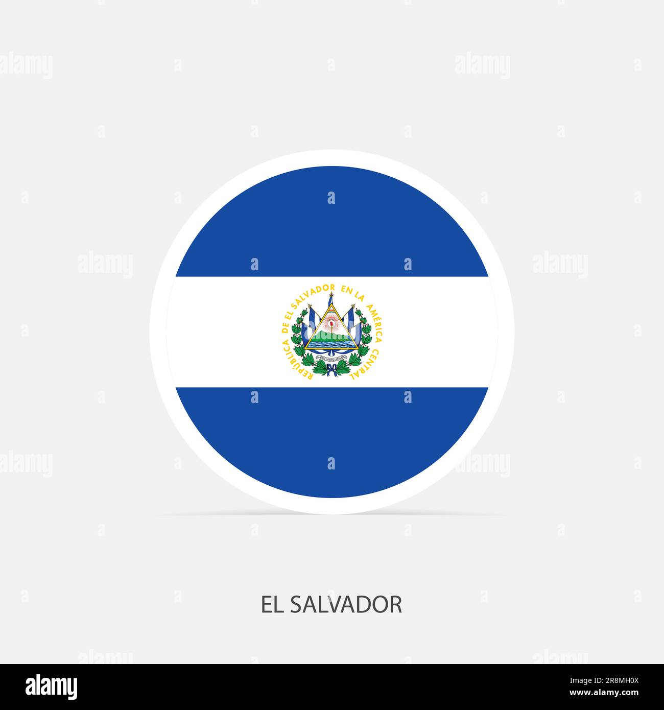El salvador map icon Stock Vector Images - Alamy