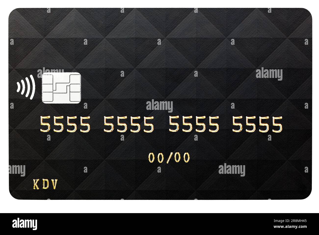 Debit card closeup on transparent background for design purpose Stock ...