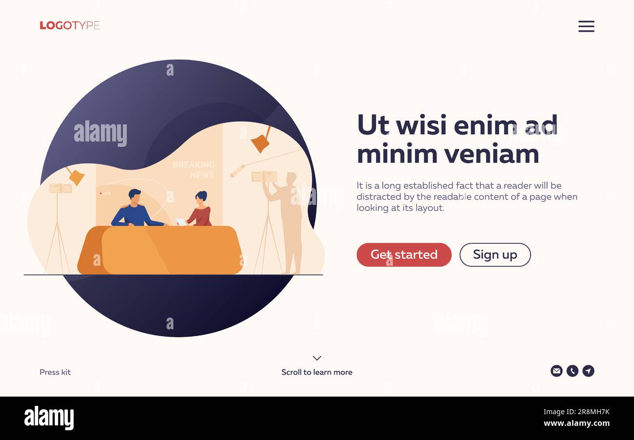 Film crew at work Cut Out Stock Images & Pictures - Alamy