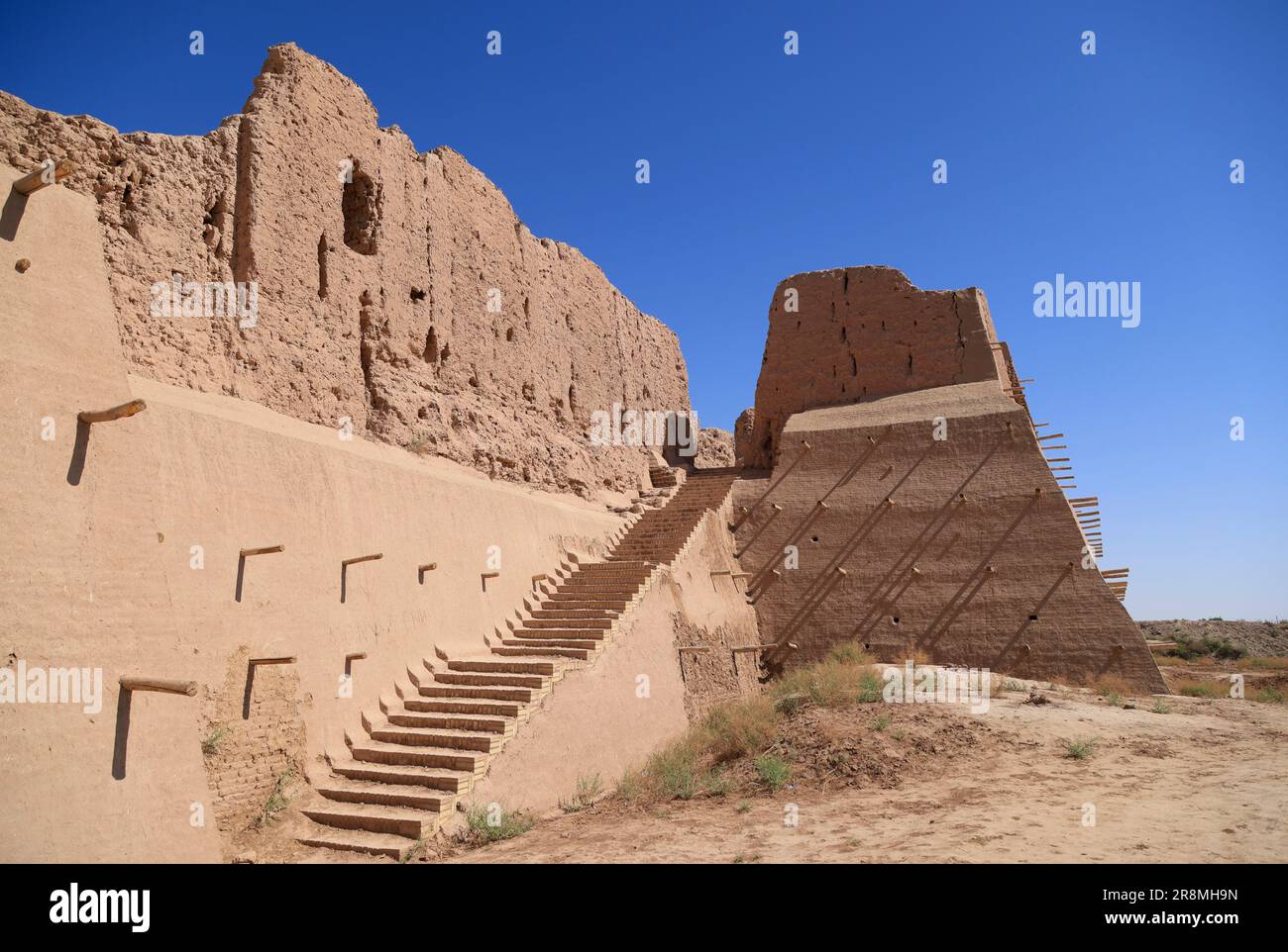 Kizil Kala Castle in Uzbekistan Stock Photo - Alamy