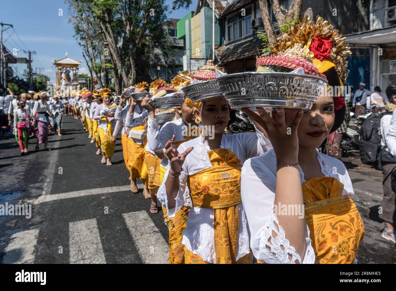 Denpasar, Indonesia. 21st June, 2023. Family members and relatives ...