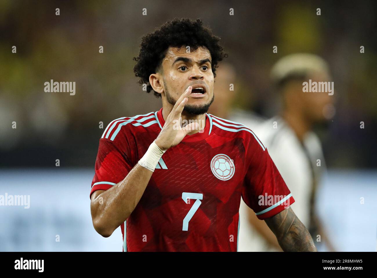 GELSENKIRCHEN - 20/06/2023, Luis Diaz of Colombia during the Friendly ...