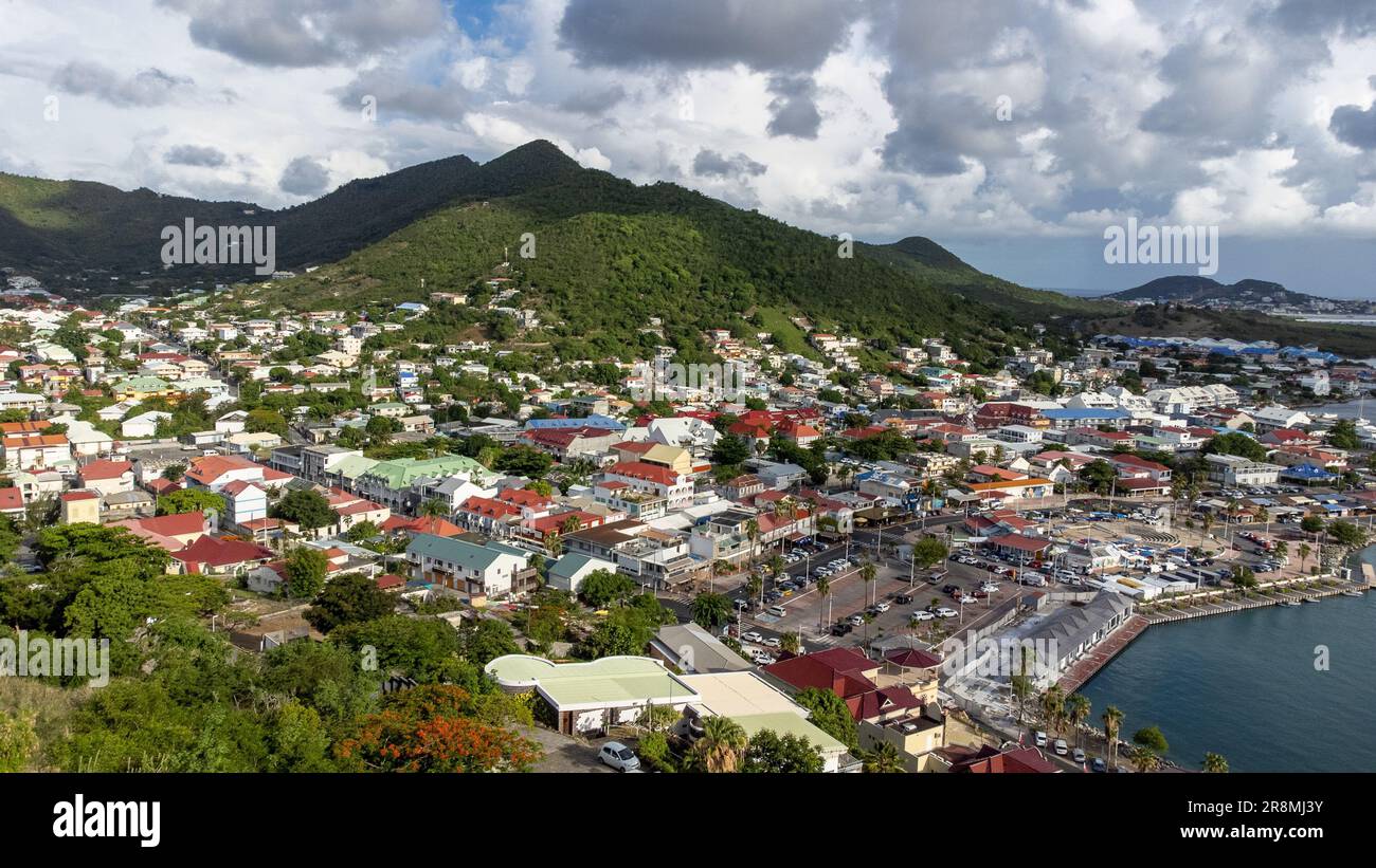 Marigot harbor view hi-res stock photography and images - Alamy