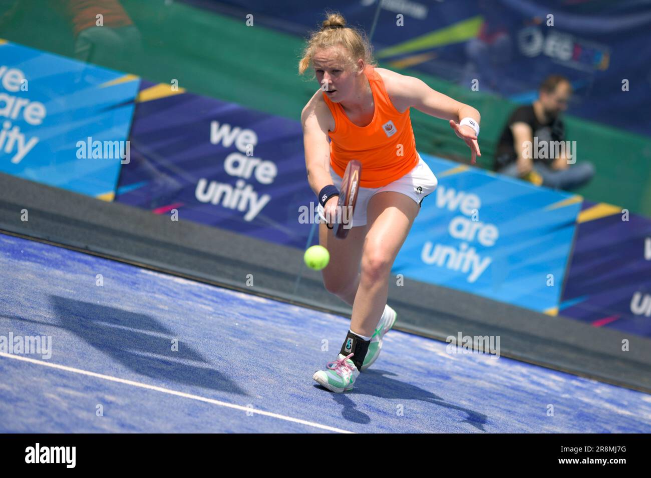 KRAKOW, POLAND - JUNE 22: Janine Hemmes of the Netherlands competing on ...