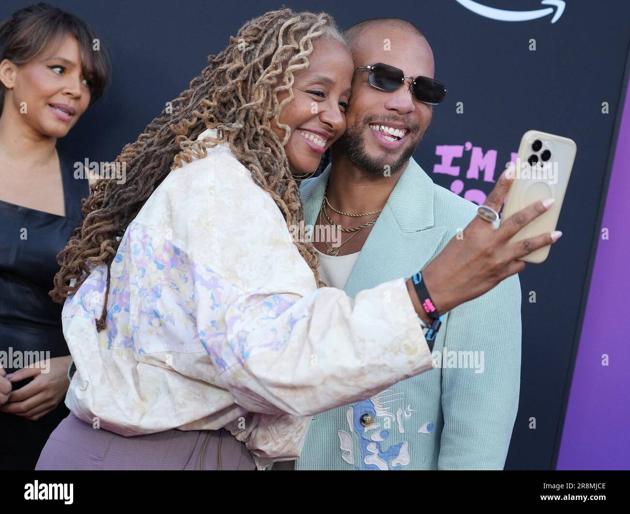 (L-R) Deirdra Govan and Kendrick Sampson at the Prime Video's I'M A ...