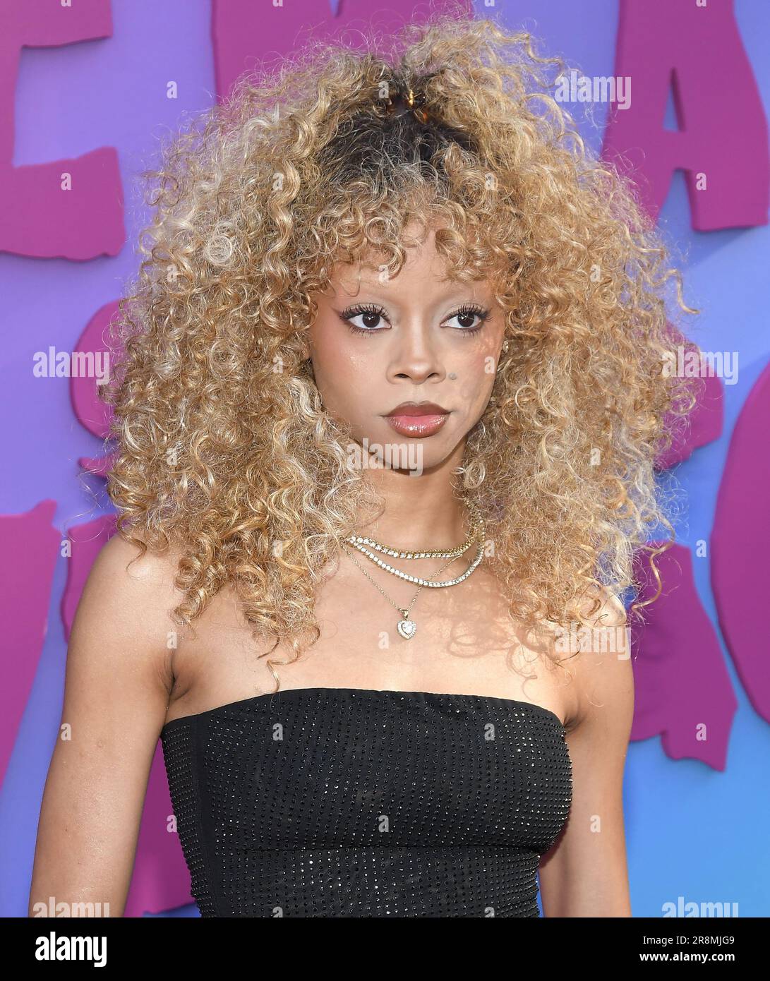 Challa Trishann arrives at the Prime Video's I'M A VIRGO Los Angeles ...