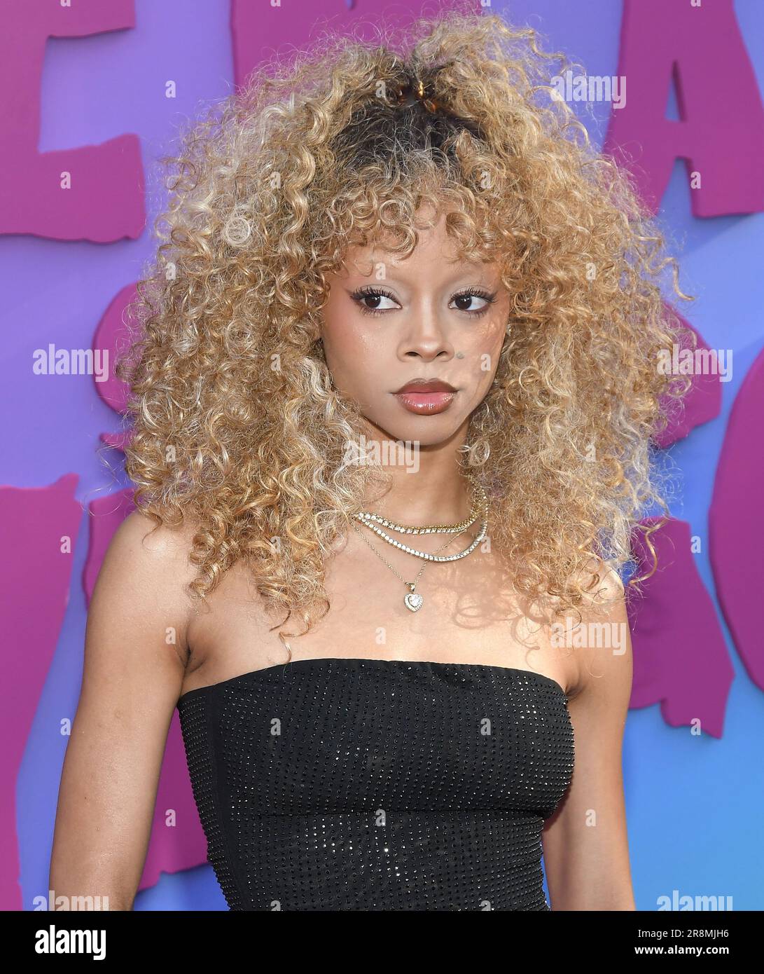 Challa Trishann arrives at the Prime Video's I'M A VIRGO Los Angeles ...