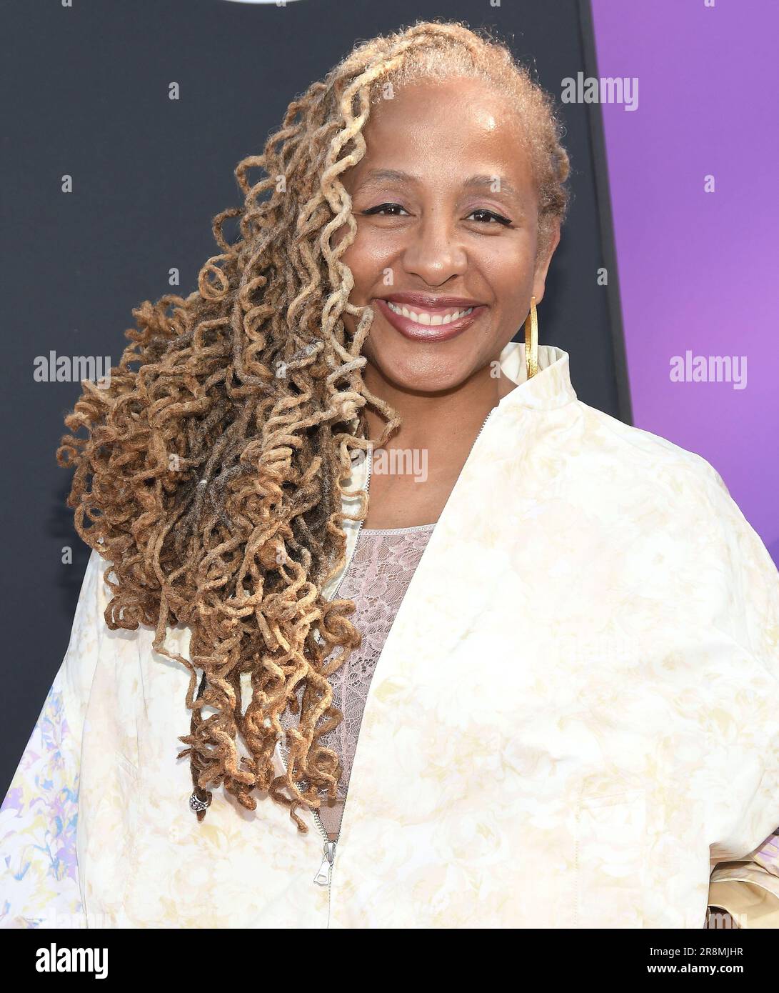 Deirdra Govan arrives at the Prime Video's I'M A VIRGO Los Angeles ...