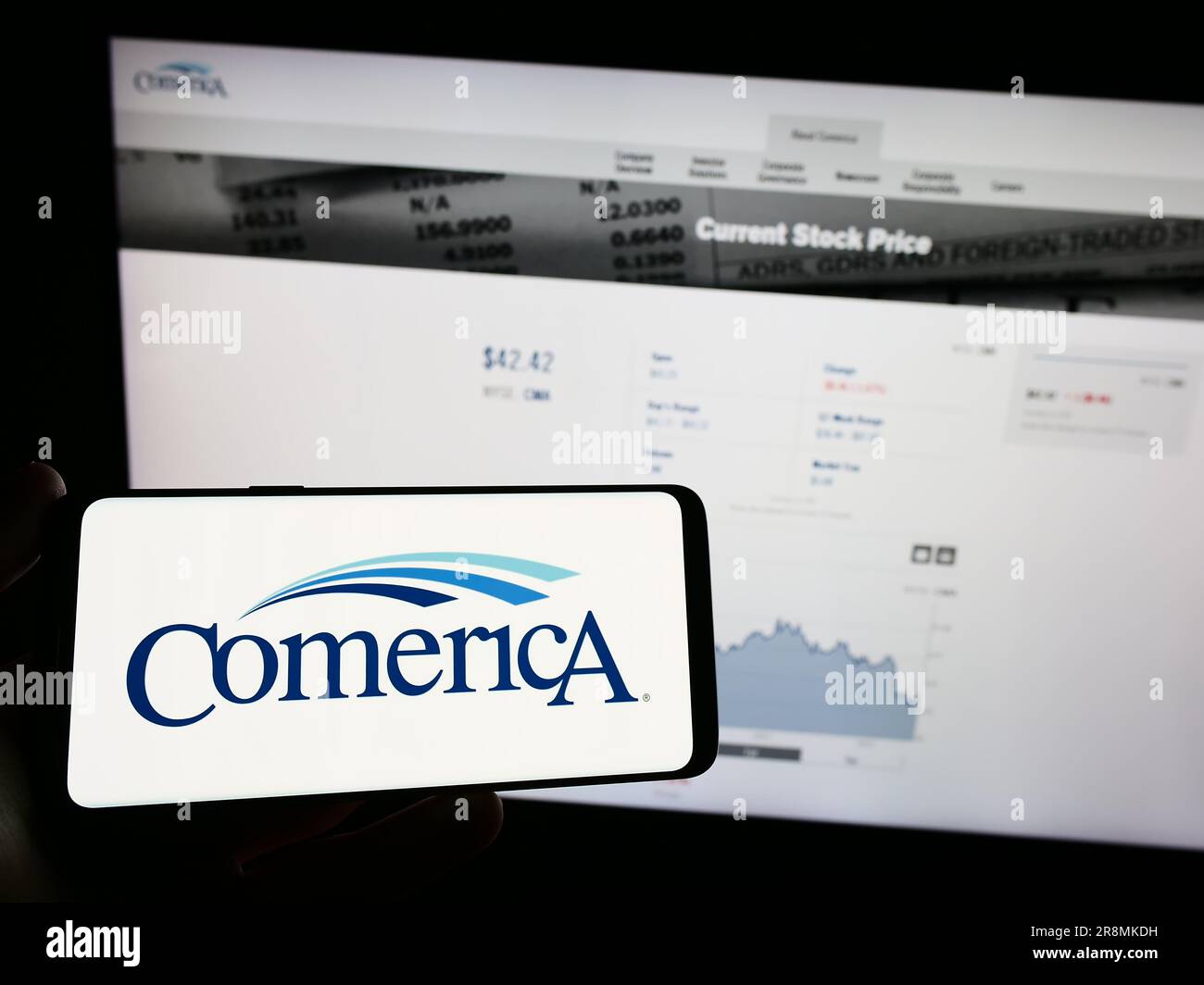 Comerica logo hi-res stock photography and images - Alamy
