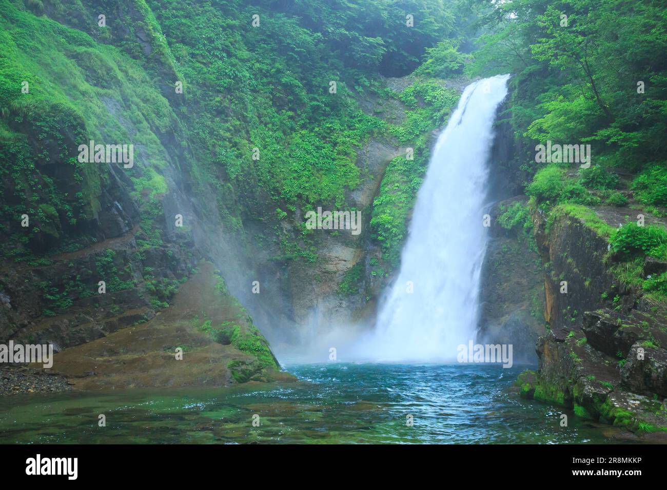 Akiu falls hi-res stock photography and images - Alamy