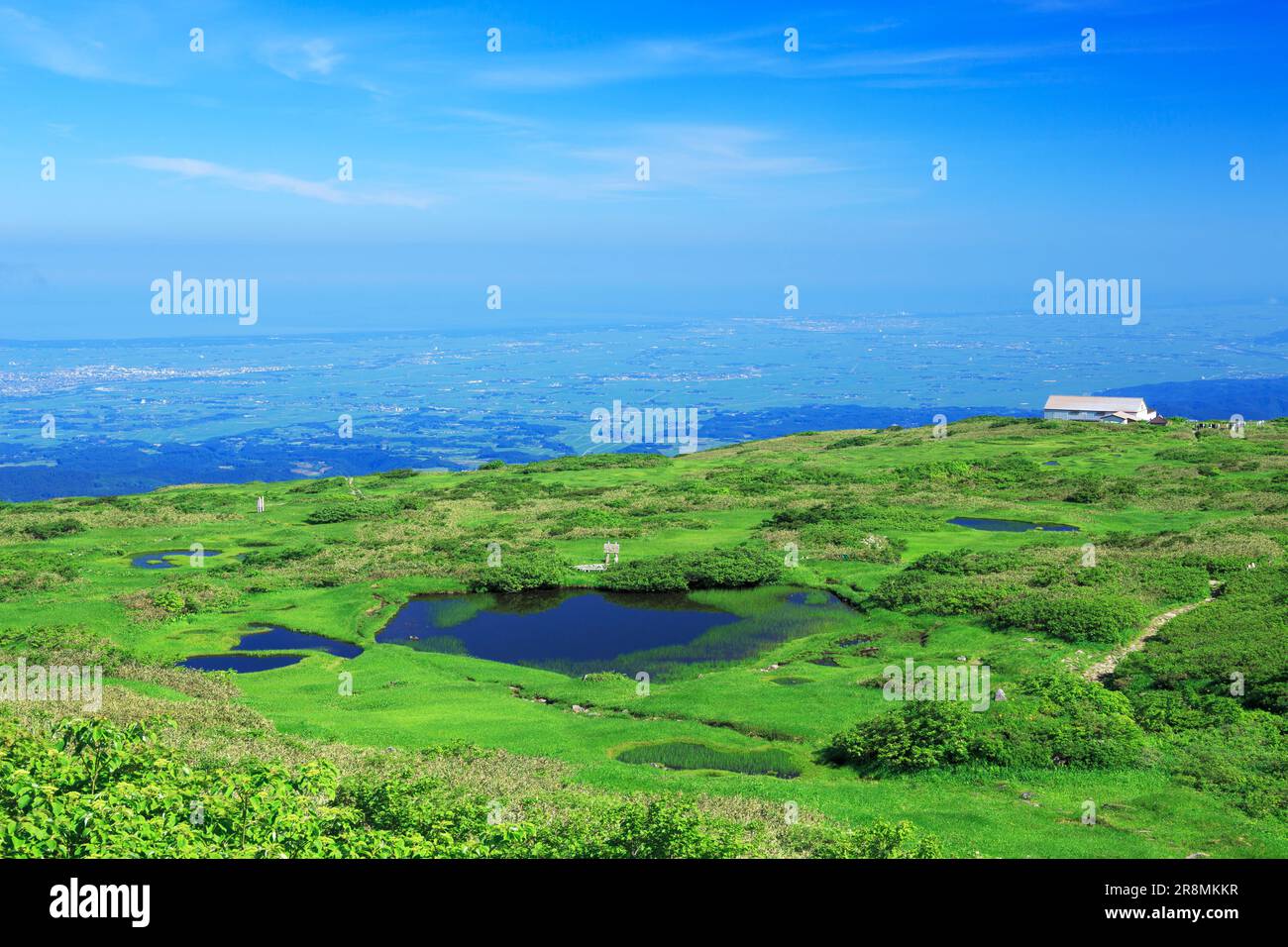 Midagahara Marshland and Shonai Plain Stock Photo - Alamy