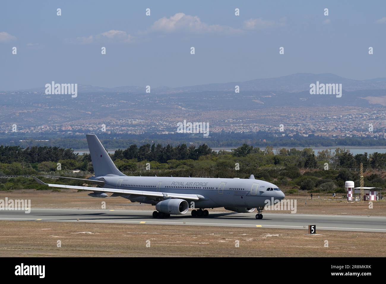 An RAF Voyager from No. 903 Expeditionary Air Wing takes off from RAF ...