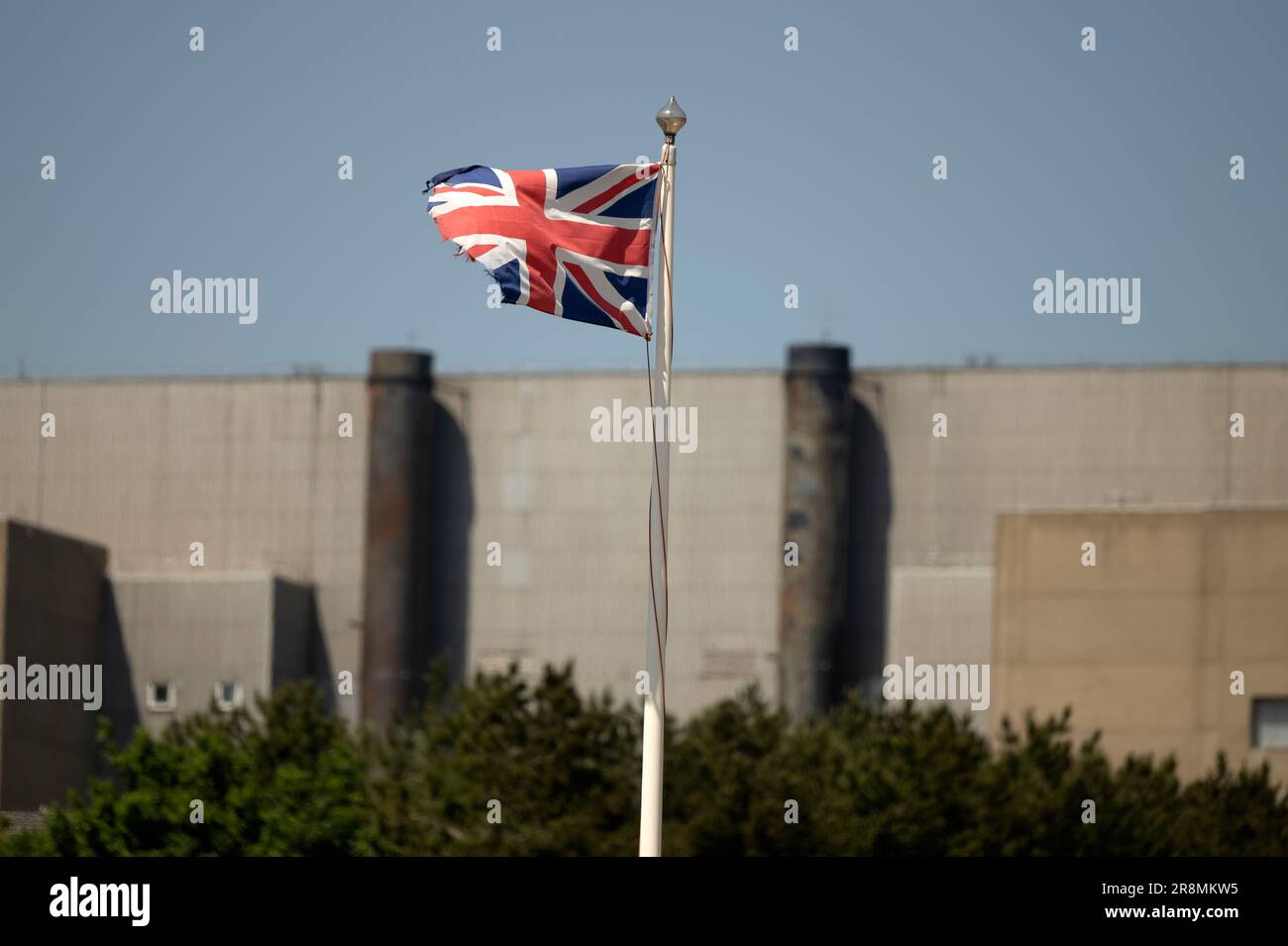 Sizewell A (decommissioned) nuclear power station Suffolk England Stock ...