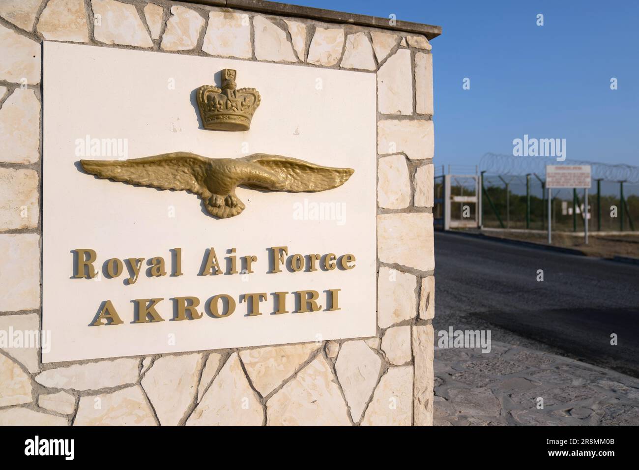 General view of RAF Akrotiri in Cyprus which is home to over 1,500 ...