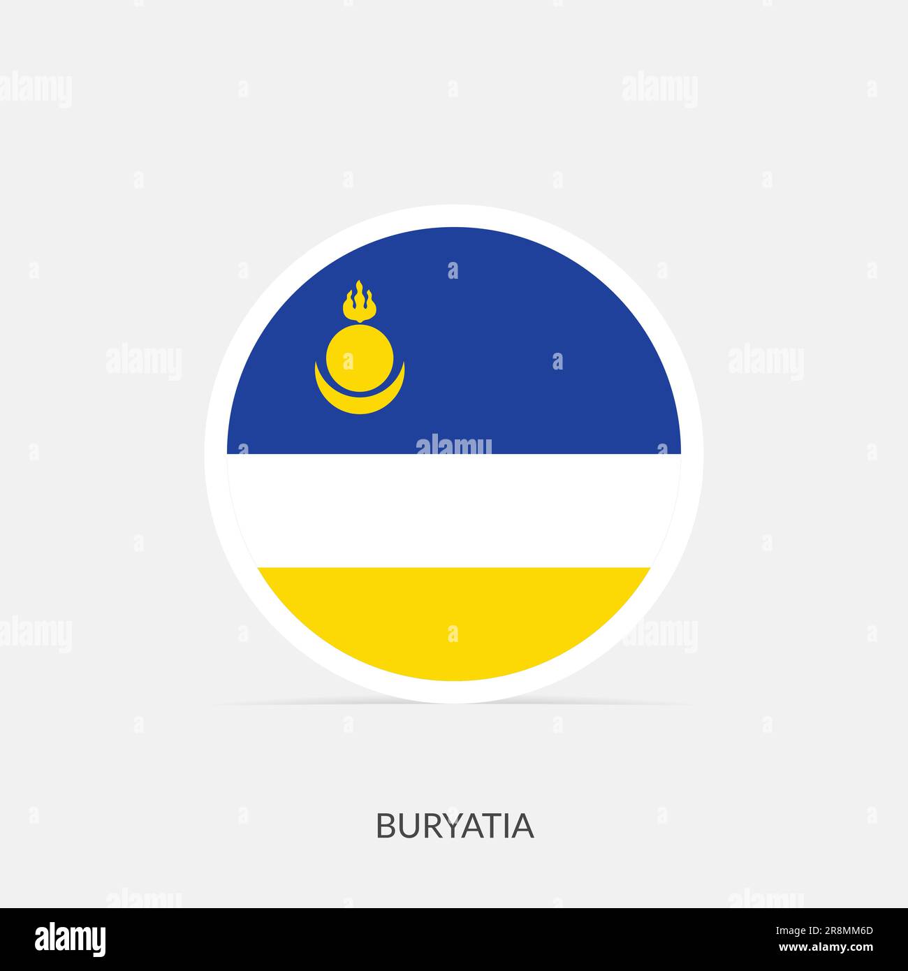 Buryatia map hi-res stock photography and images - Alamy