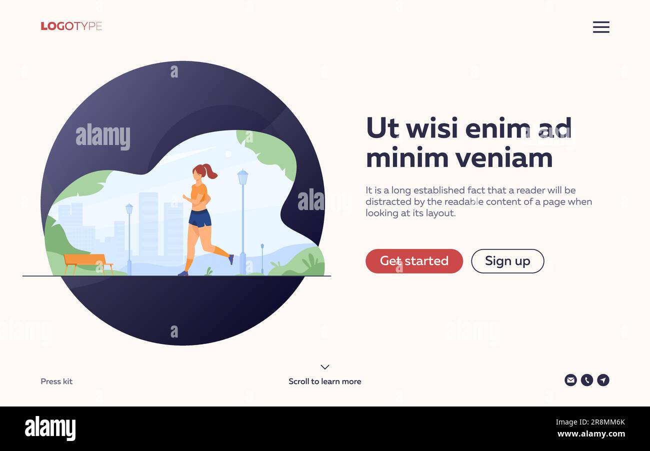 Training pathway Stock Vector Images - Alamy