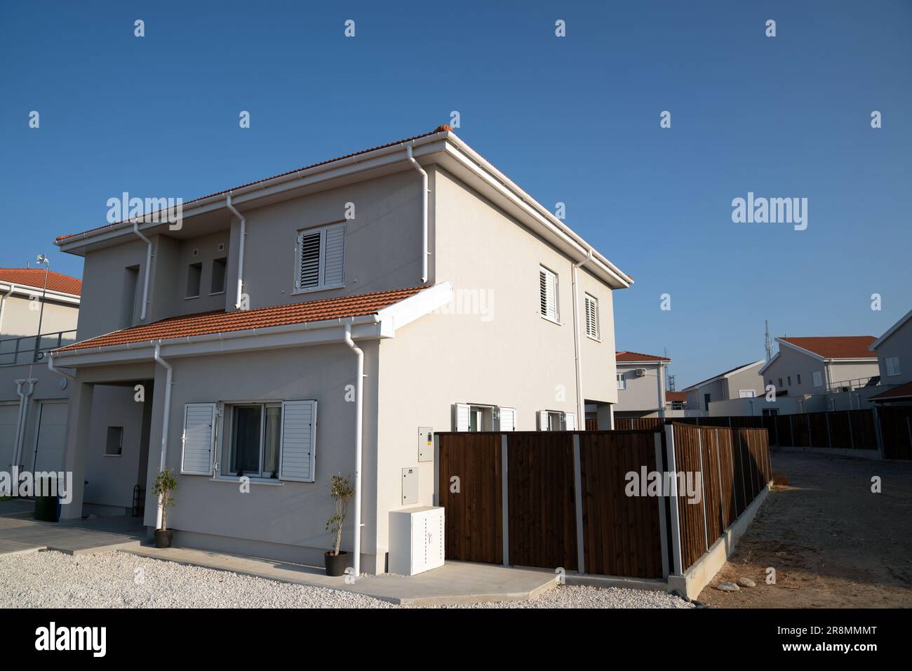 General view of accomodation on RAF Akrotiri in Cyprus, which is home ...