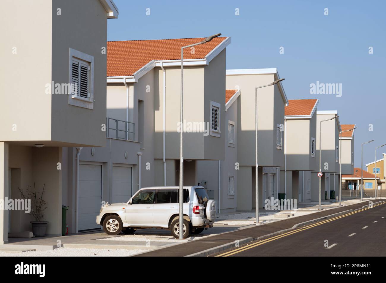 General view of accomodation on RAF Akrotiri in Cyprus, which is home ...