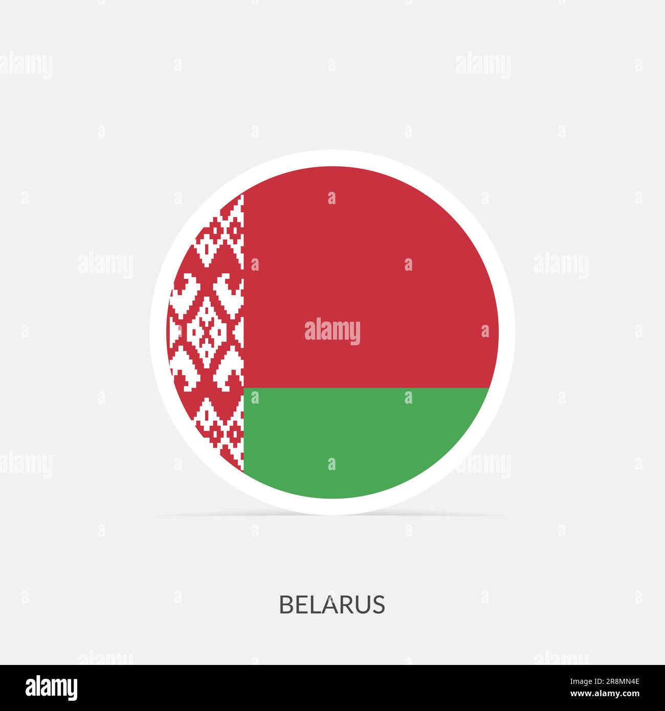 Belarus icon Stock Vector Images - Alamy