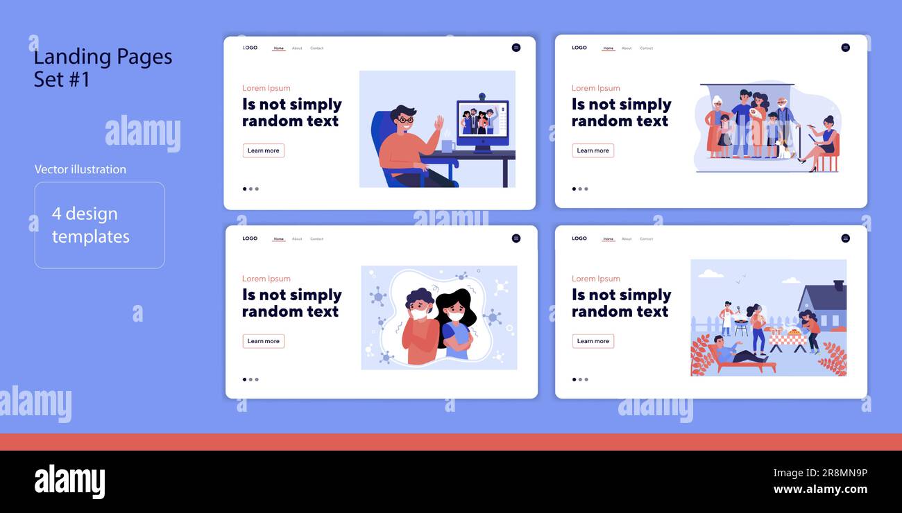 Business meeting face mask coronavirus Stock Vector Images - Alamy