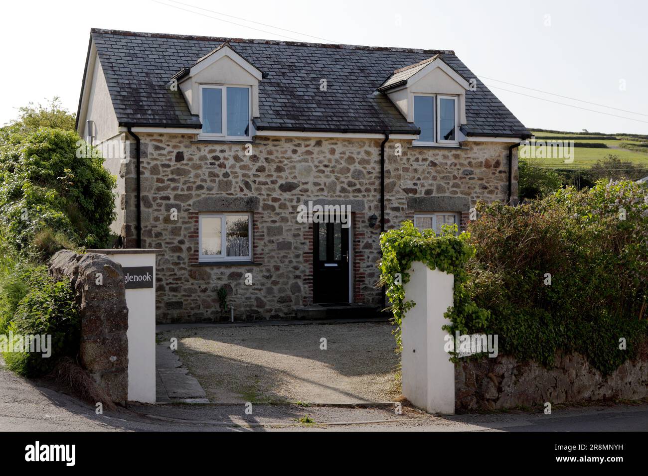 A simple Cornish cottage, located in the delightful village of Brea in ...
