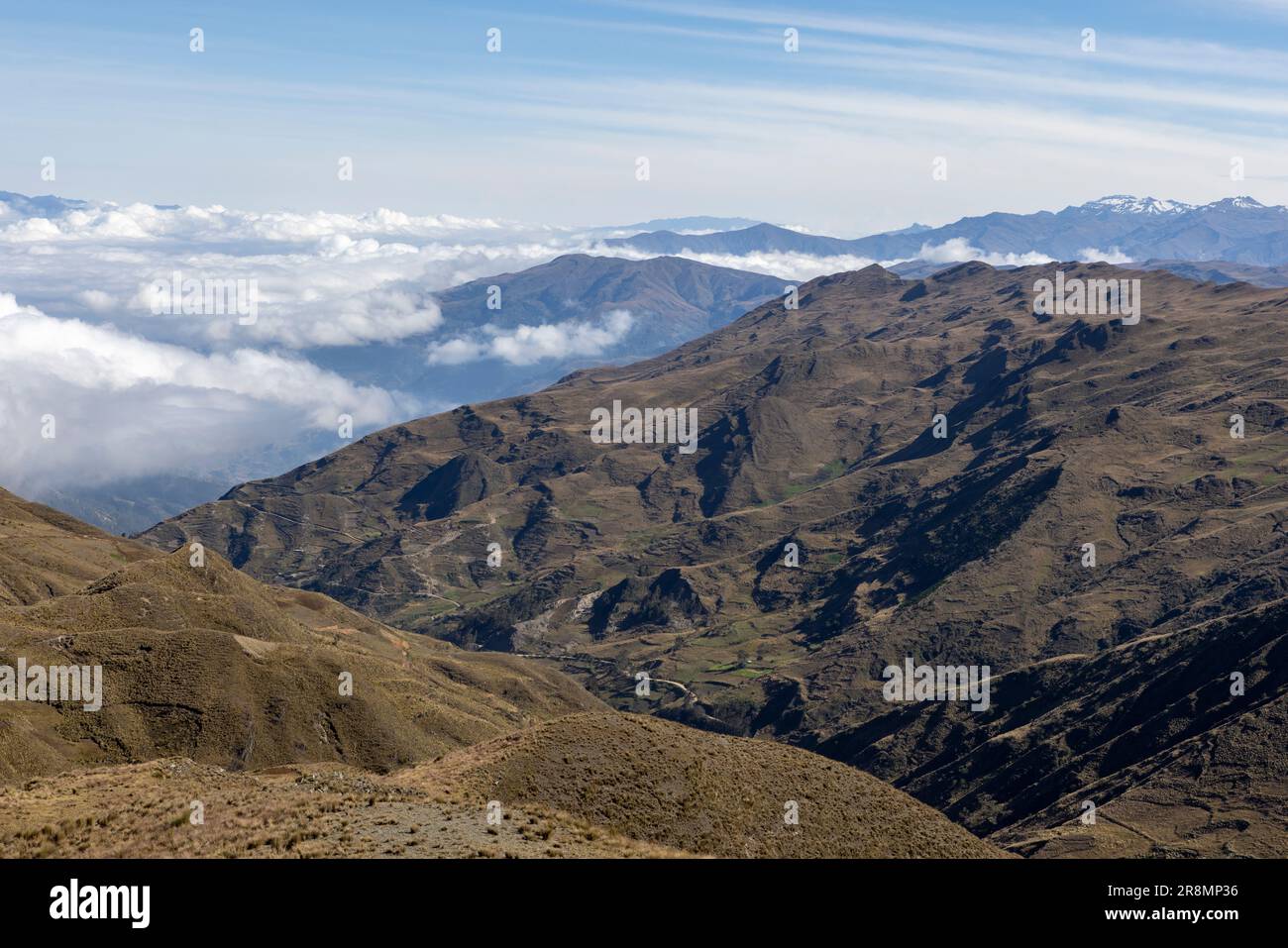 Picturesque mountain view in the remote Bolivian Andes - Traveling and ...