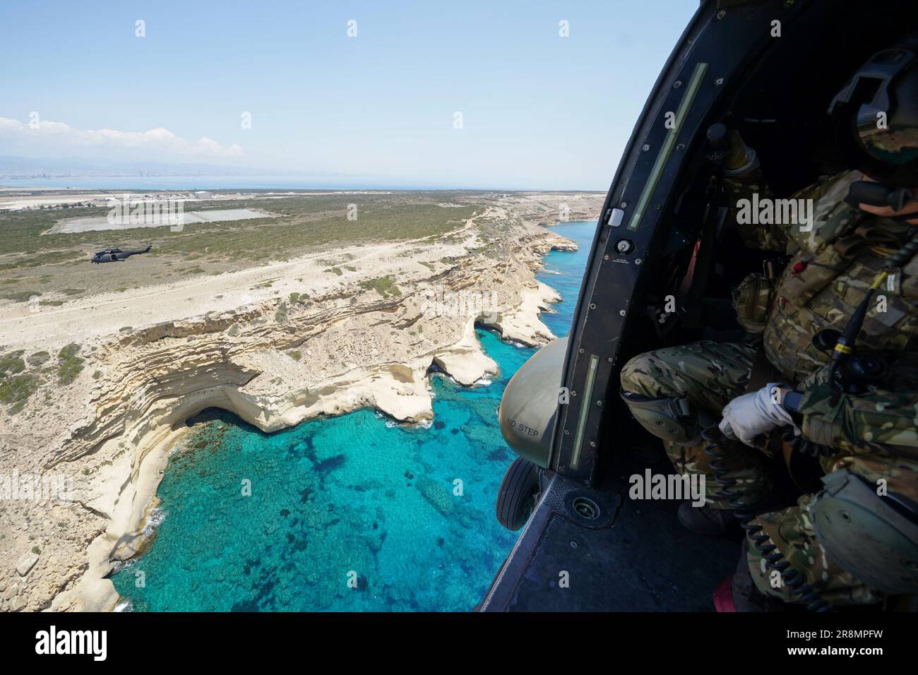 Raf helicopter akrotiri cyprus hi-res stock photography and images - Alamy