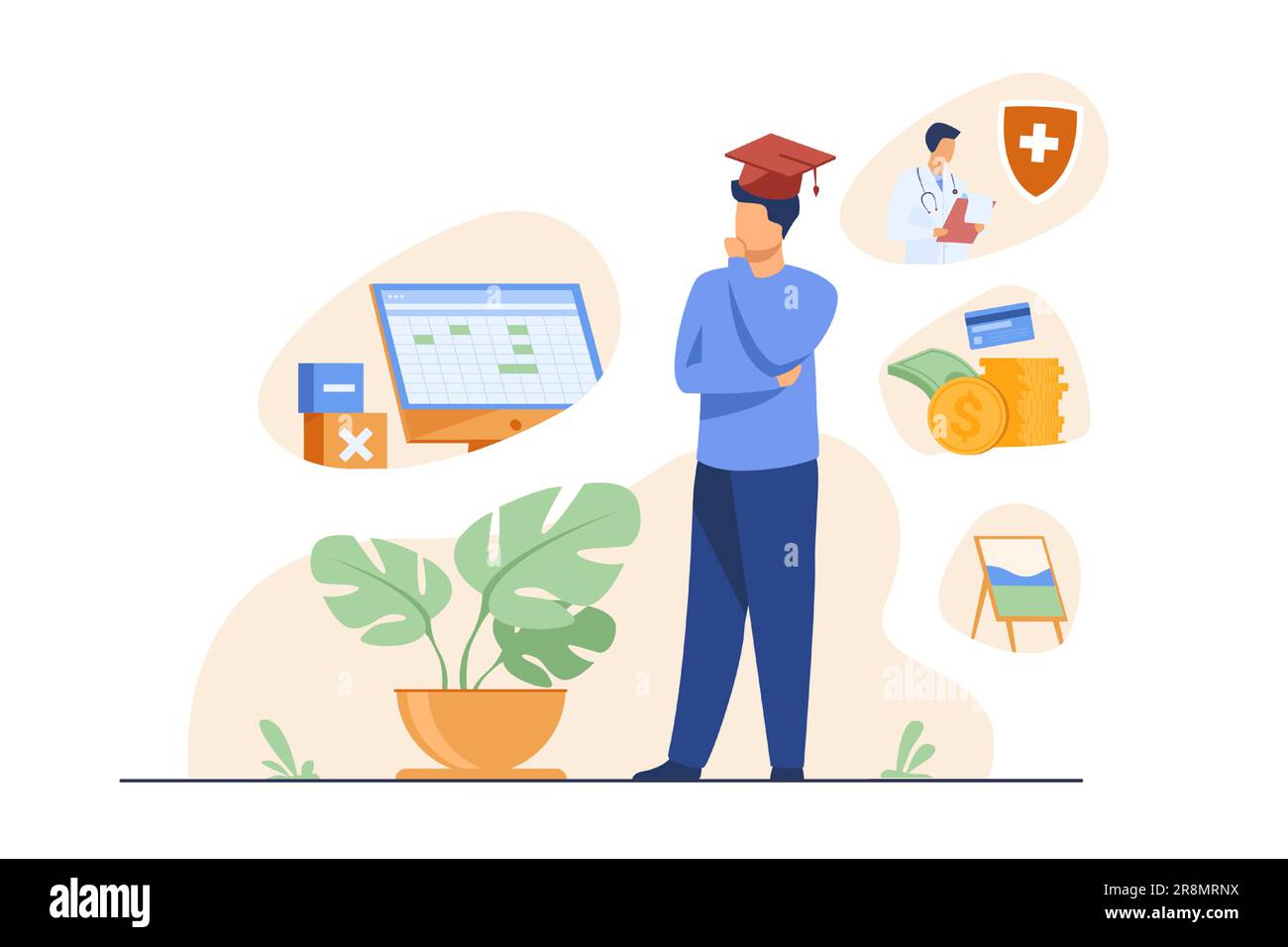 School path program Stock Vector Images - Alamy