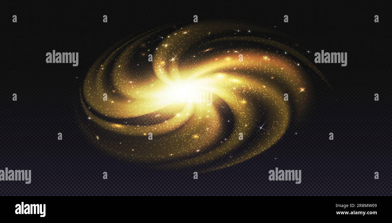 Nebula transparent vector galaxy star vector background. Spiral milky ...