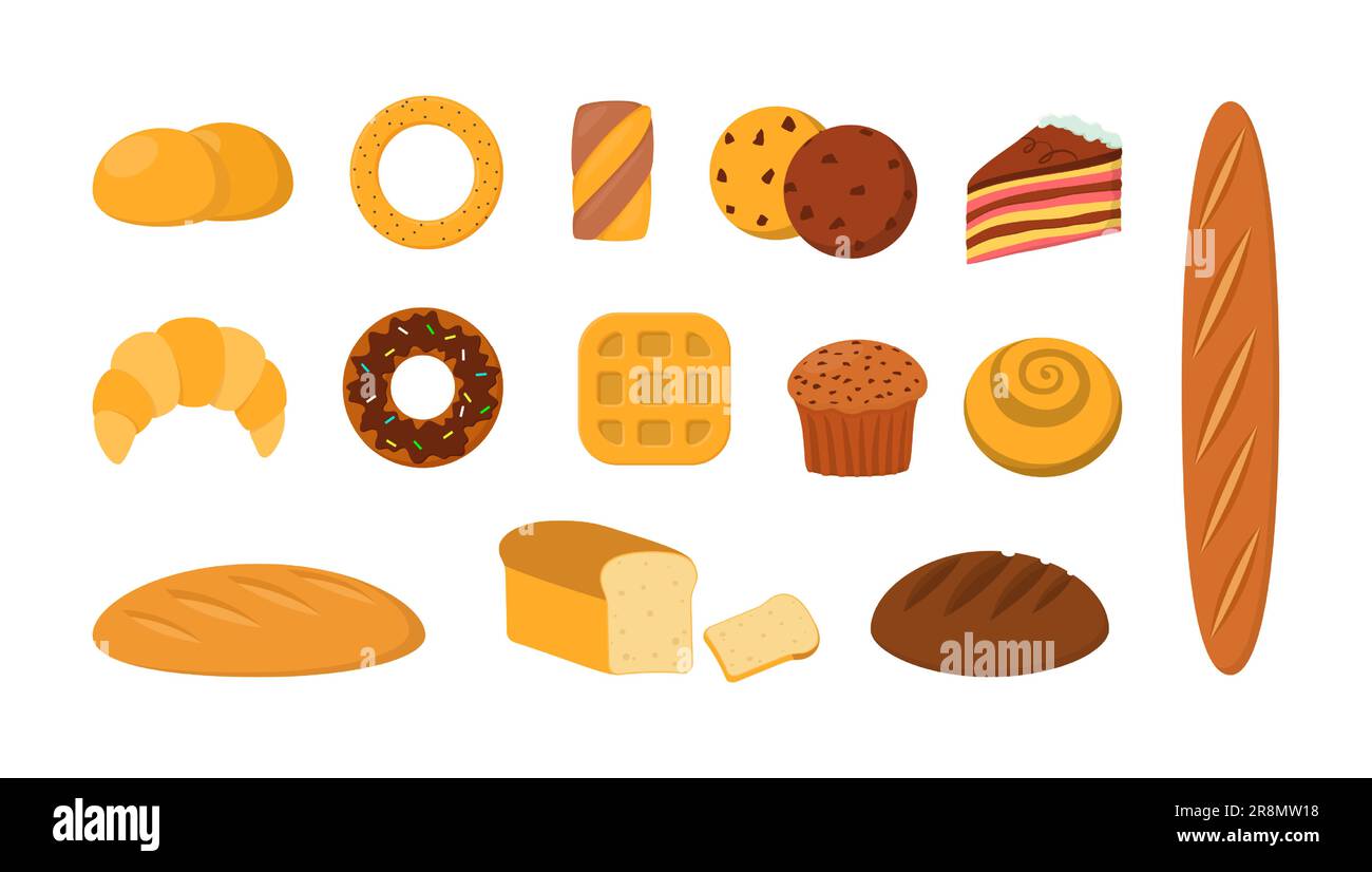 Baked muffin icon cartoon Stock Vector Images - Alamy