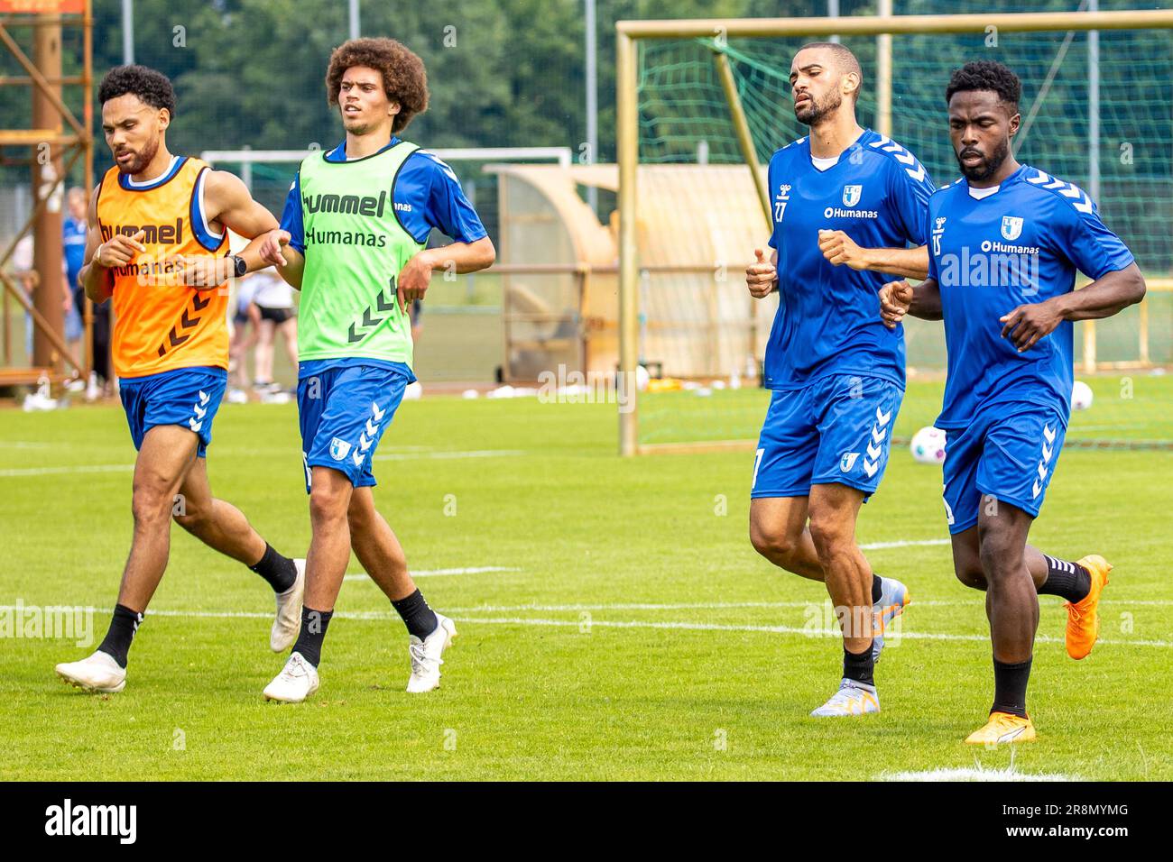 Magdeburg, Germany. 22nd June, 2023. Soccer: Start of training for ...