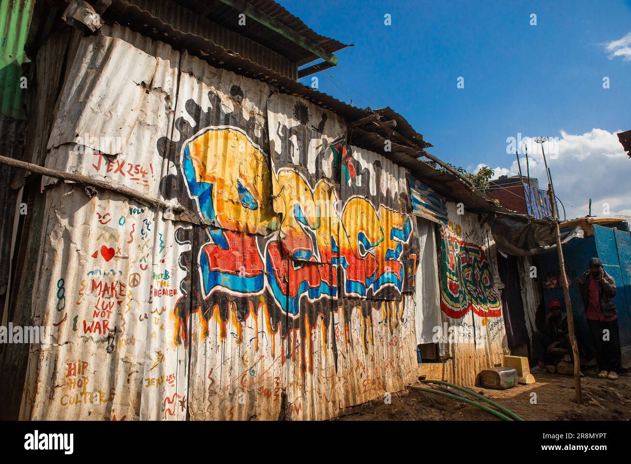 Nairobi, Kenya. 20th June, 2023. A house structure displaying a ...