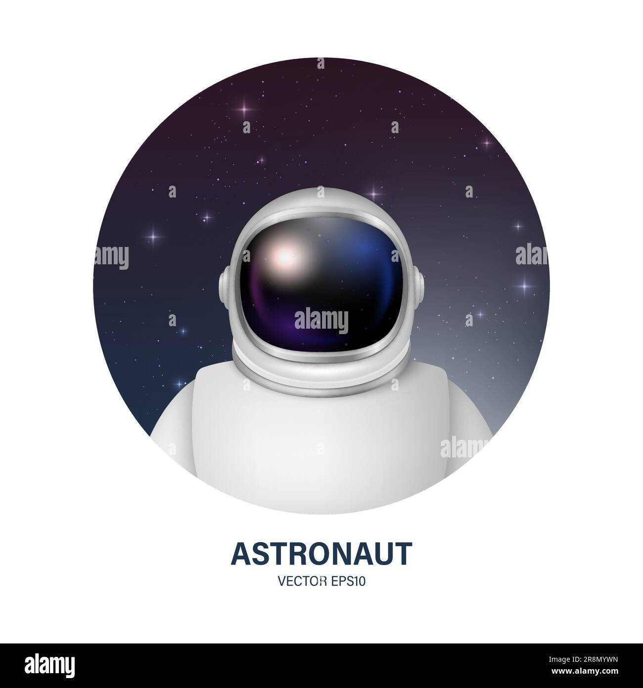 Realistic astranaut helmet hi-res stock photography and images - Alamy
