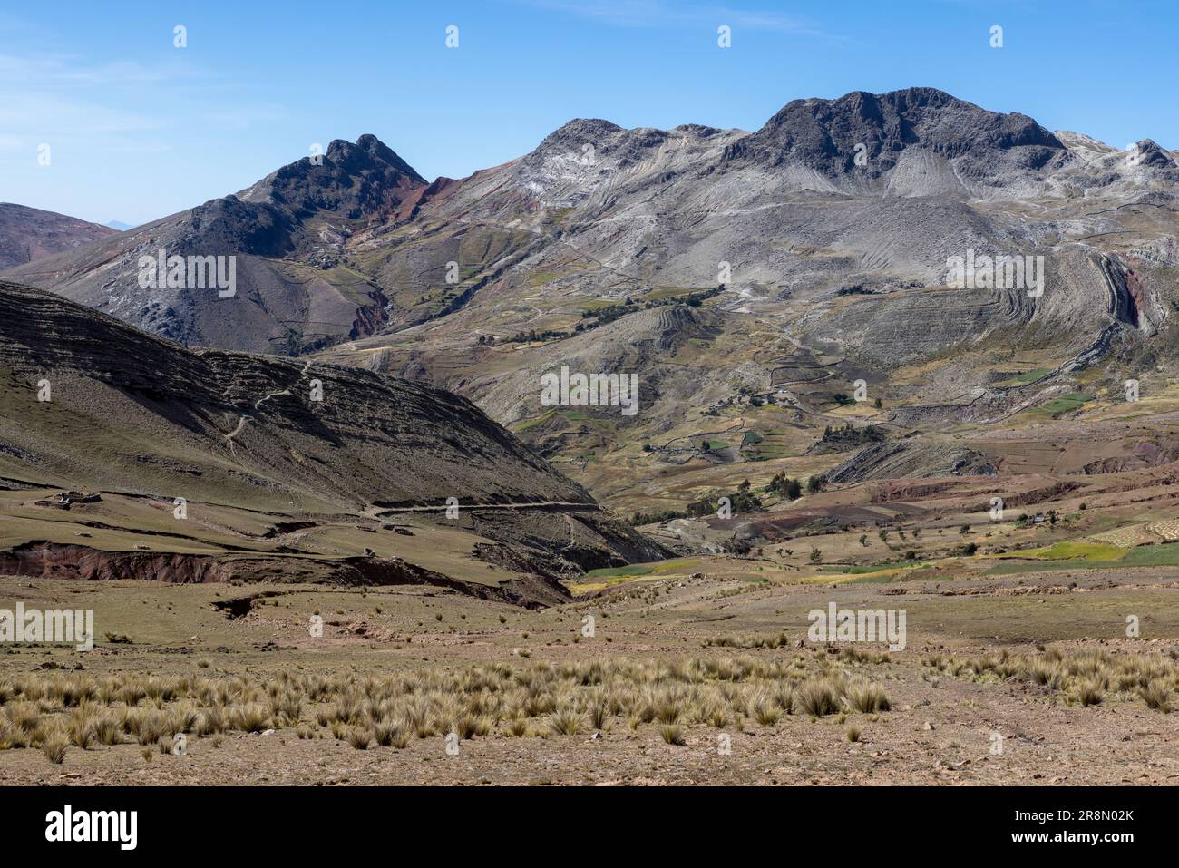 Scenic drive through the remote, peaceful, picturesque and mountainous ...