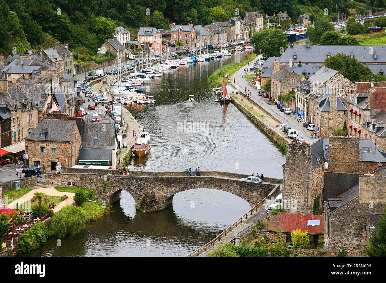 Dinan harbor hi-res stock photography and images - Alamy