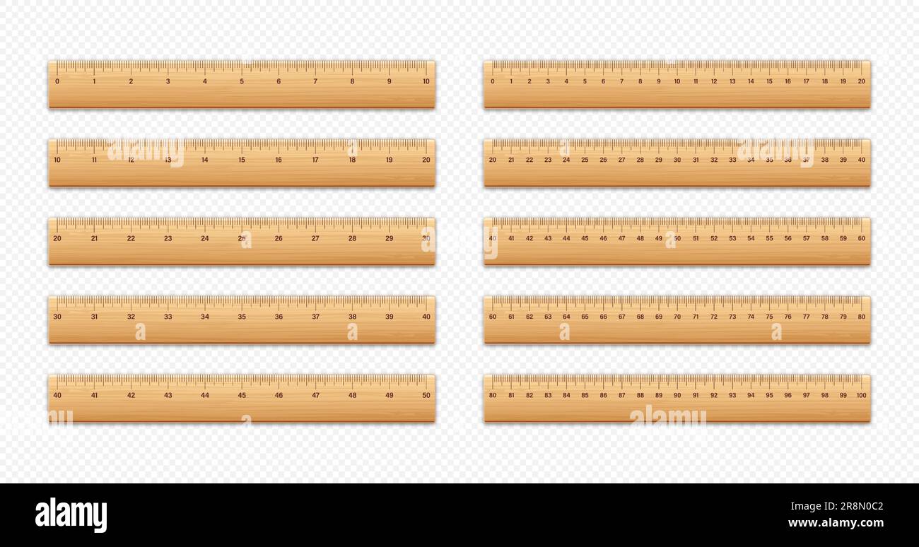 Printable School Rulers