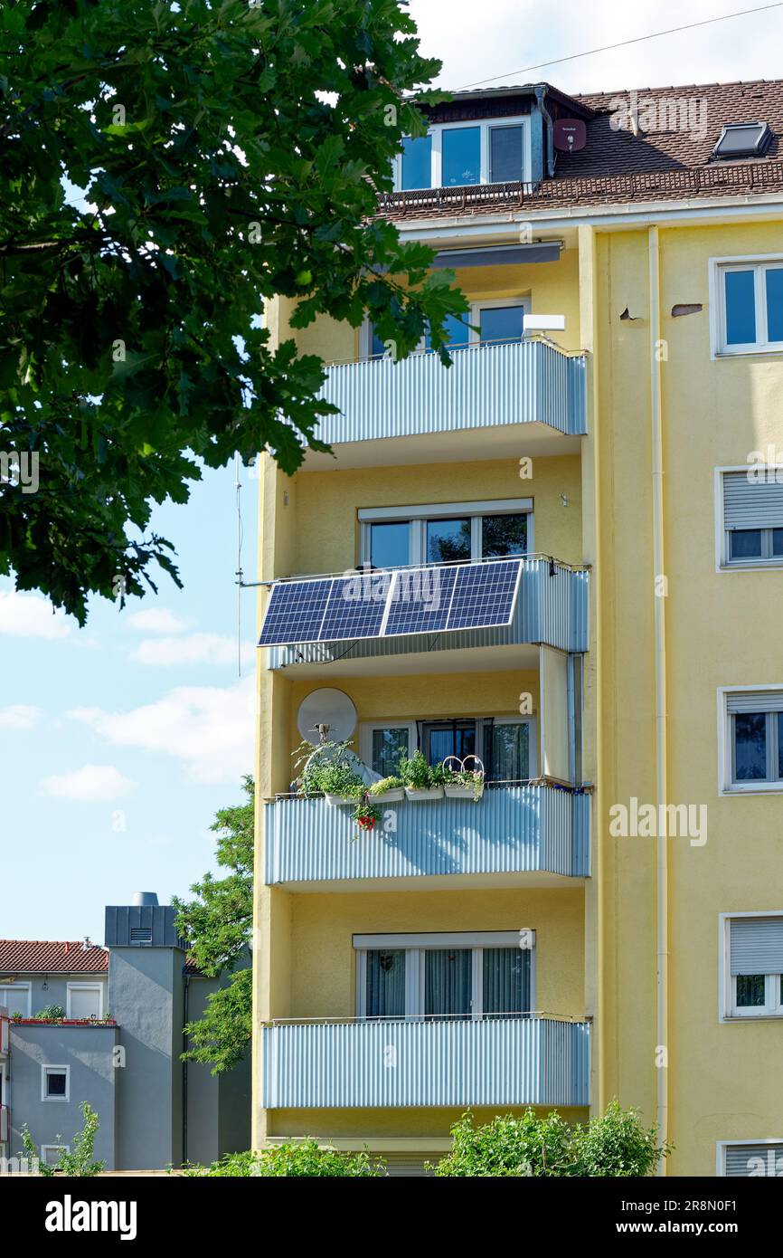 Balcony Power Plant, Private Solar Energy Feed-in System, Photovoltaic ...