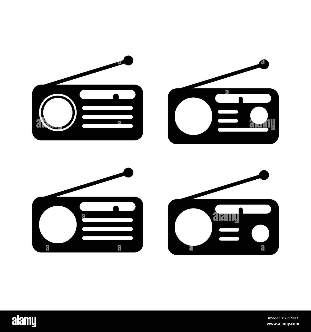 Retro Radio Icon