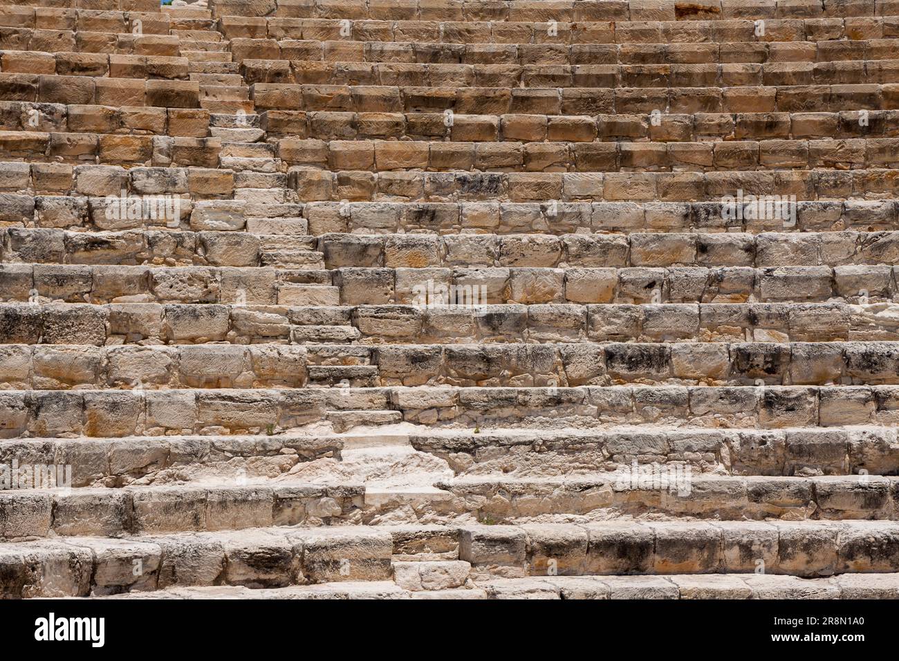 Restored ampitheatre in the ruins at Kourion in Cyprus Stock Photo - Alamy