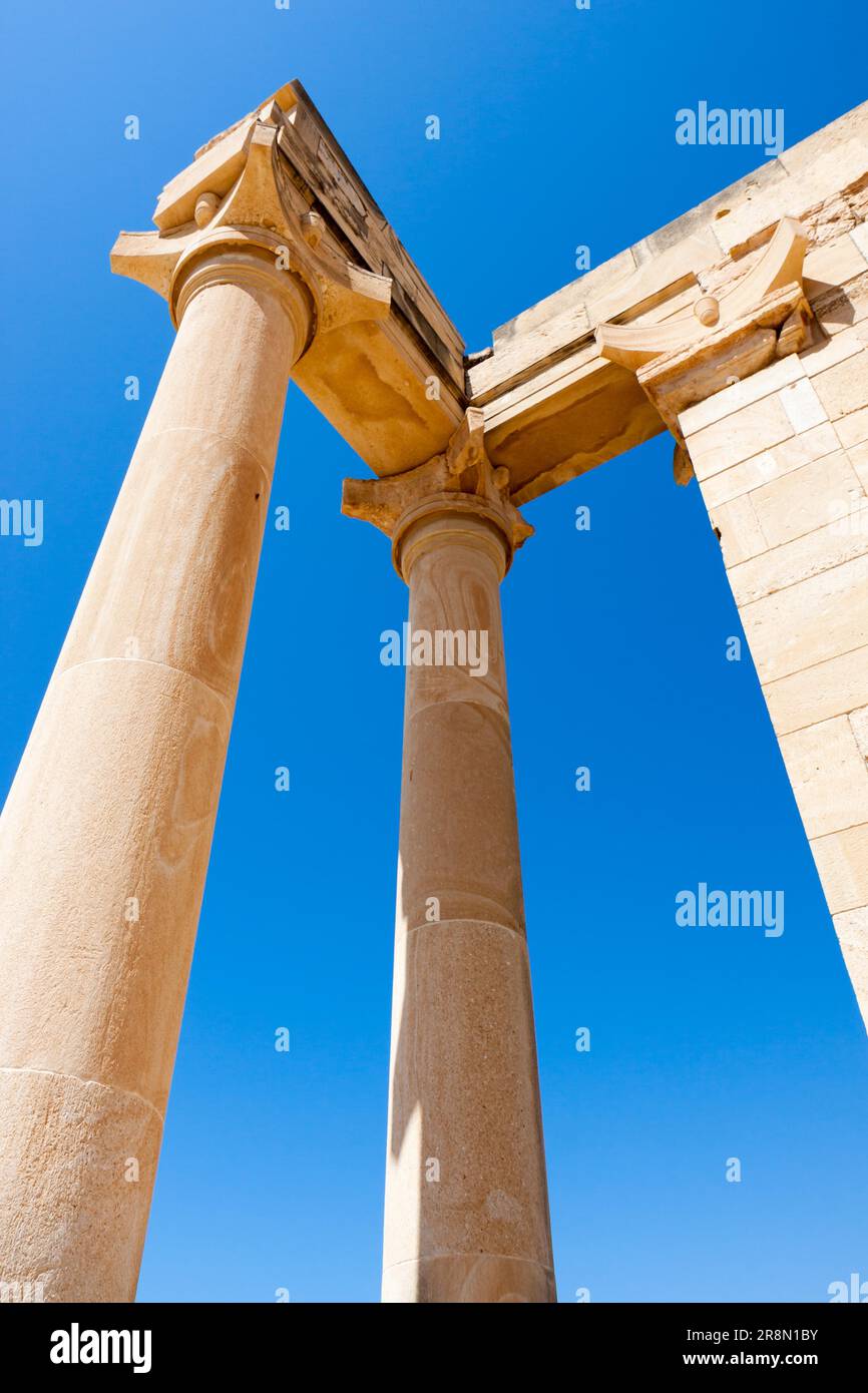Temple of Apollo near Kourion Cyprus Stock Photo - Alamy