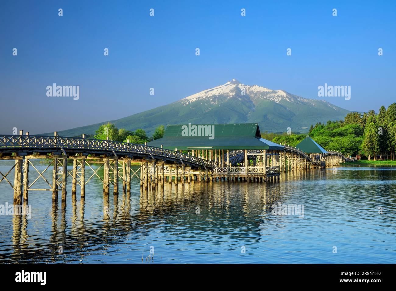 Mt. Iwaki and Tsugaru Fujimi Lake Stock Photo - Alamy