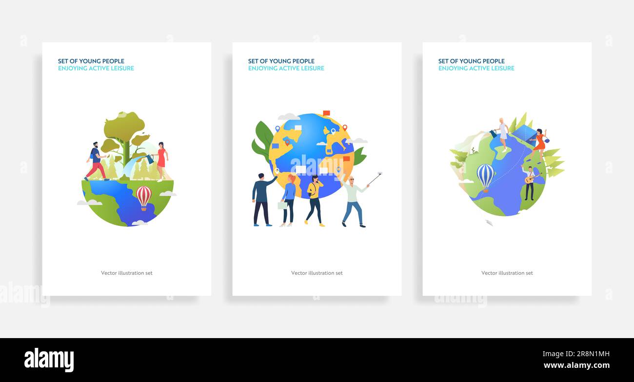 Set of planet care illustrations Stock Vector Image & Art - Alamy