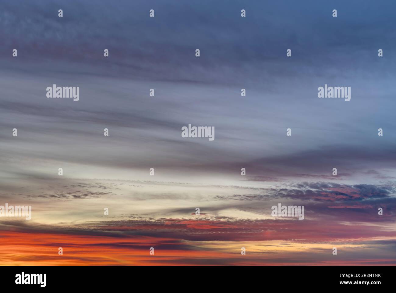 Sunset sky background overlay. Ideal for sky replacement, screen saver ...