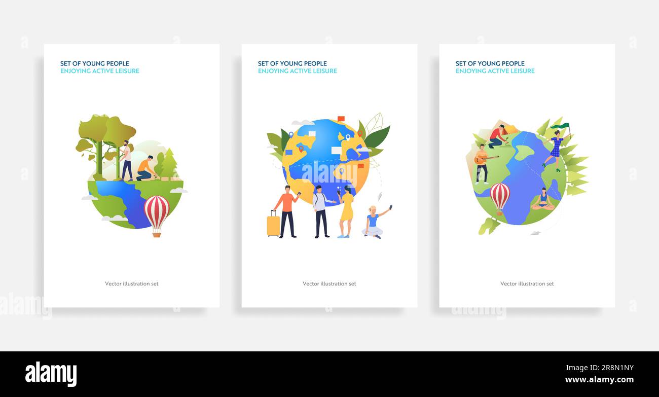 Set of planet care illustrations Stock Vector Image & Art - Alamy