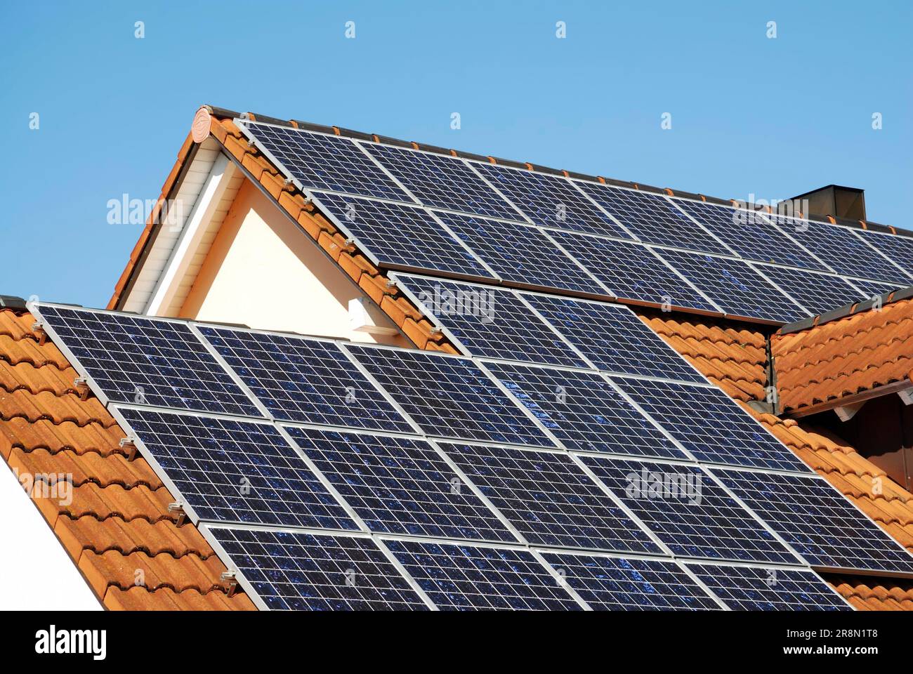 Alternative energy with solar panels Stock Photo - Alamy