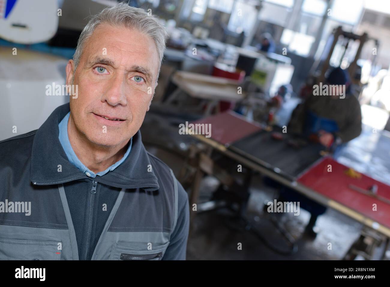 Retired factory worker hi-res stock photography and images - Alamy